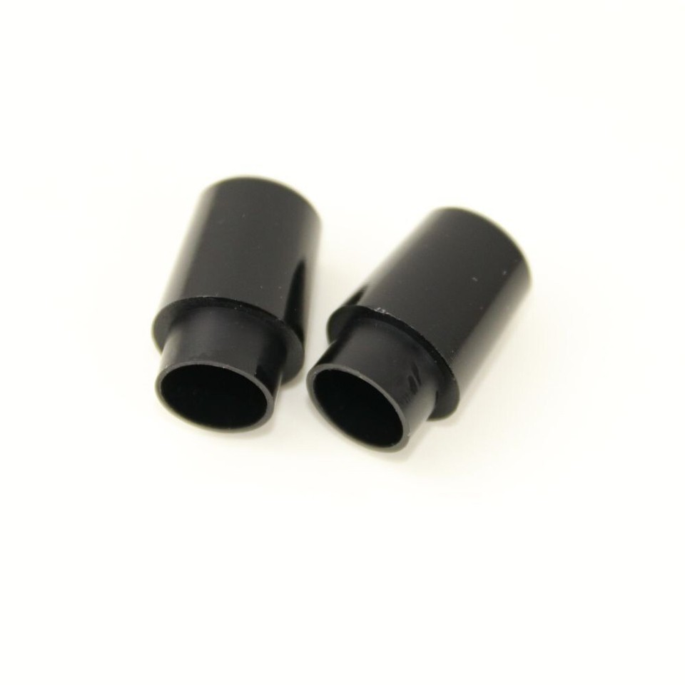 10pcs Black Tip .370 Golf Ferrules For Ping Iron Club Shaft Collared ...