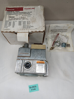 HONEYWELL Powerpile VS820 A 1047 SINGLE VALVE Natural GAS CONTROL | eBay