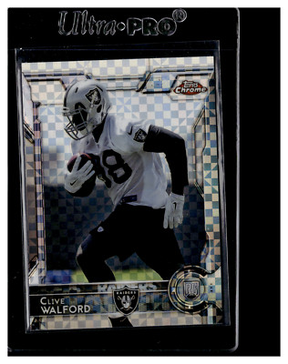 2015 Topps Chrome #156 Clive Walford Xfractors | eBay