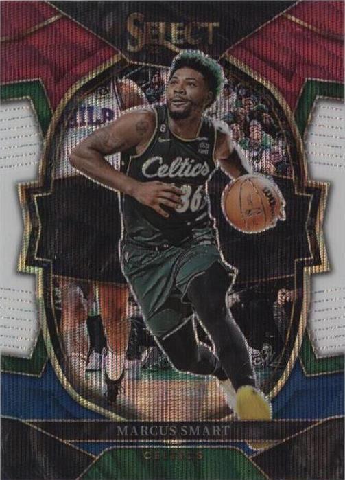 2022-23 Panini Select - Concourse Marcus Smart #35 Tri-Color Prizm for ...