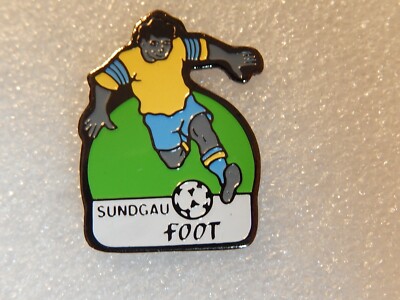 PIN´S - FOOTBALL - SUNDGAU - HAUT RHIN | eBay