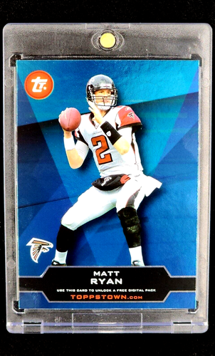 2011 Topps ToppsTown #TT-29 Matt Ryan Redemption Atlanta Falcons ...