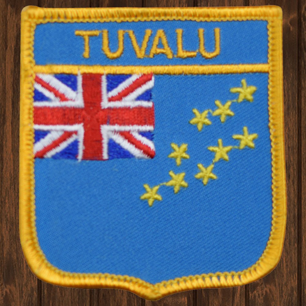 Tuvalu Embroidered Patch — Iron On | eBay