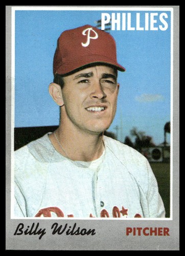 1970 Topps #28 Billy Wilson Philadelphia Phillies EX-EXMINT | eBay
