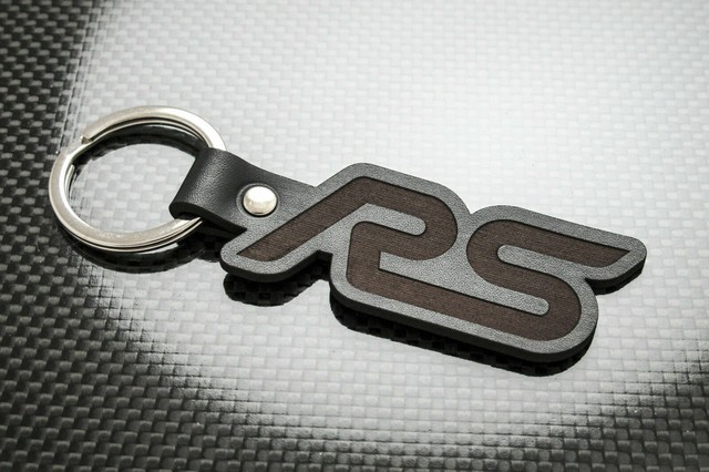 Handmade Italian Leather Keychain Keyring for Ford Focus RS (MK2) Key ...