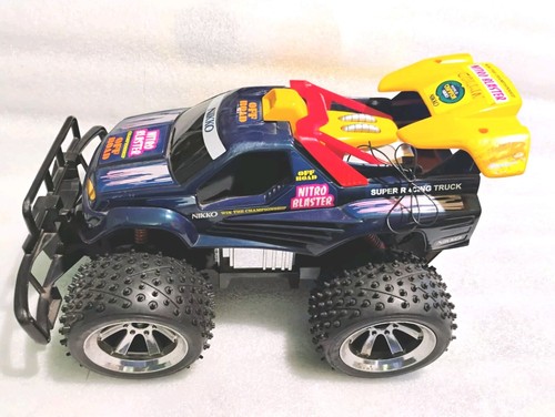 Vintage Nikko Nitro Blaster Off Road 9.6v RC Super Racing Truck, No ...