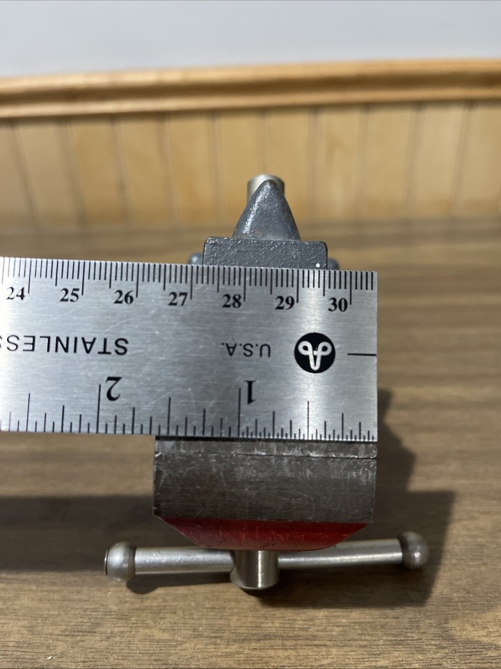 Vintage STANLEY Handyman Anvil Clamp On Bench Vise H1207 - 1-9/16" Jaws ...