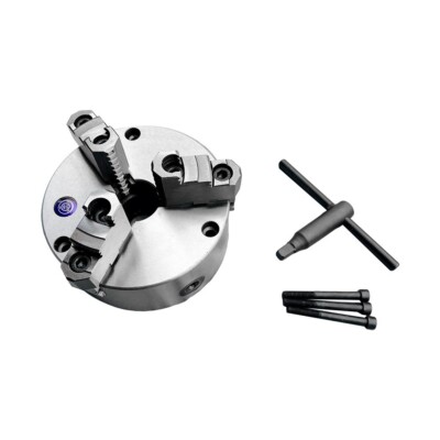 6" 3 Jaw Self Centering Scroll Lathe Chucks, Solid Jaws Milling Lathing ...