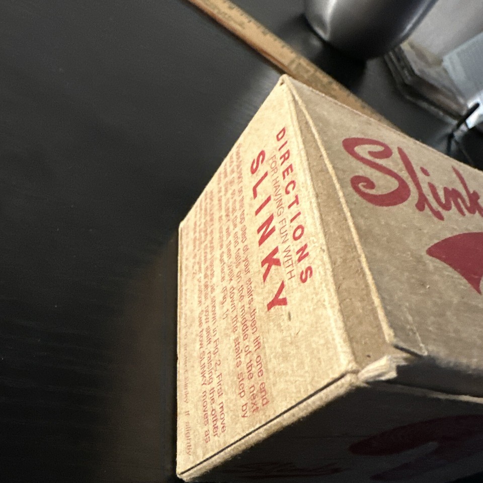 SLINKY Collectors Edition 60th Anniversary Original Metal Color w/box ...