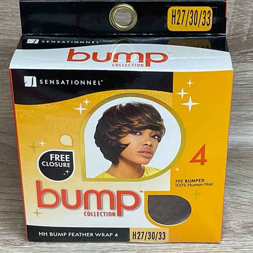 Sensationnel Premium Now Bump Feather Wrap 4" 100% CHEVEUX HUMAINS | eBay