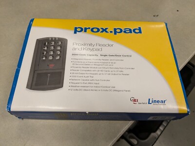 Linear prox.pad Wiegand 125 kHz Door Control Proximity Reader and ...