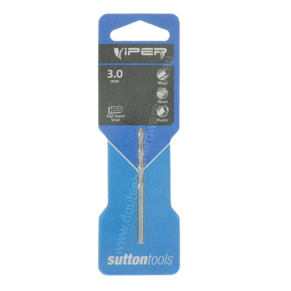 suttontools Metric HSS Viper Drill Bits 3.0mm D1050300 | eBay