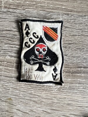 VTG ORIGINAL WAR RECON CLOTH PATCH EMBLEM BADGE US MILITARY VIETNAM ...