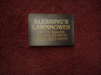 Blessings Garage Magnetic Address Book Advertising Piece | eBay