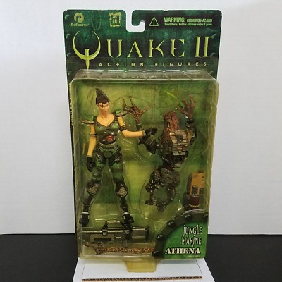 ReSaurus Quake 2 1998 Jungle Marine Athena Collectible Action Figure | eBay