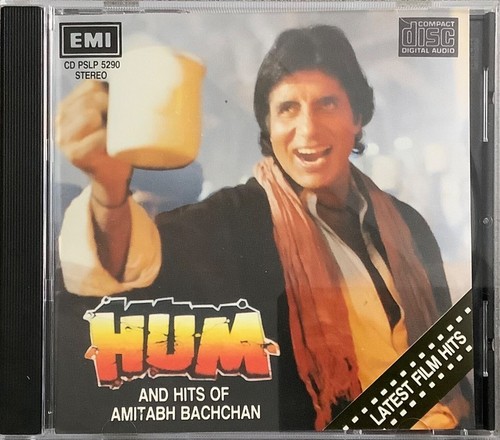 Hum & Hits Of Amitabh Bachchan - RARE EMI Bollywood Music CD PSLP 5290 ...