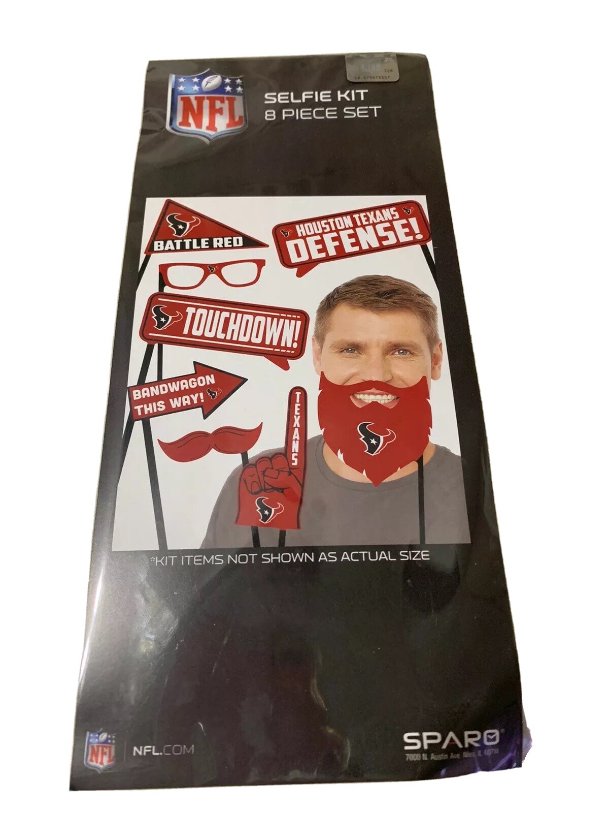 HOUSTON TEXANS OFFICIAL NFL SELFIE KIT 8 PIECE SET | eBay