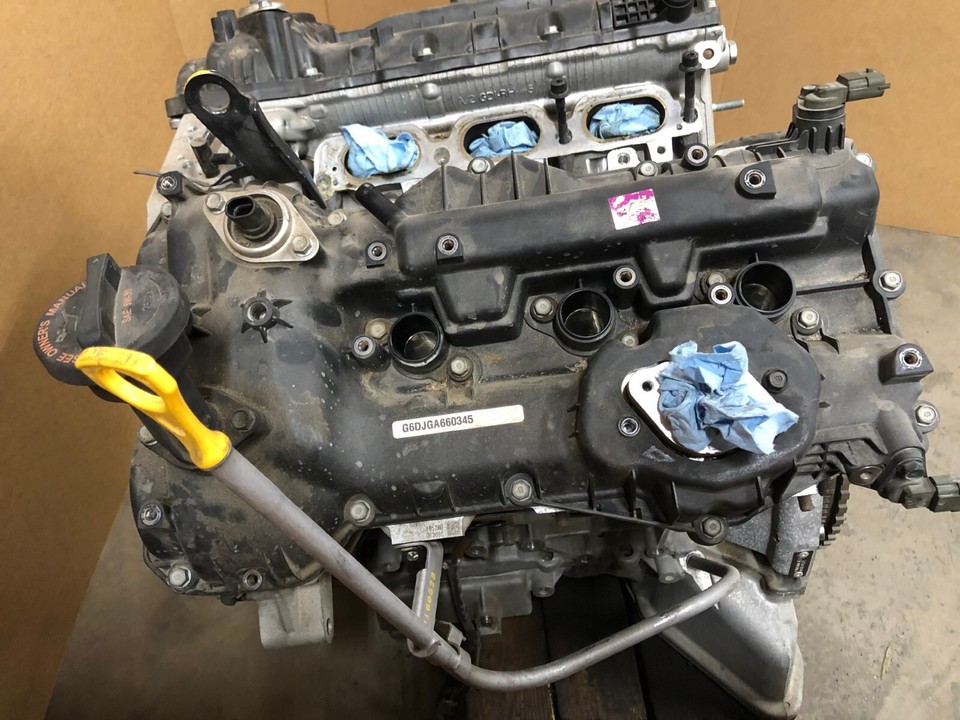 2015-2017 HYUNDAI GENESIS G80 3.8L V6 ENGINE MOTOR LONG BLOCK OEM 125K ...