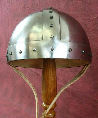 Antique Medieval Kettle Hat Helmet Reenactment infantry Spanish larp ...