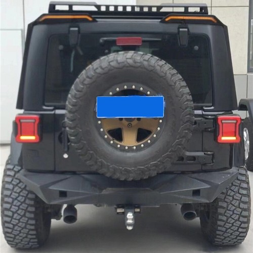 Rear Roof Spoiler Wing W/Tail LED Light Lamp For J eep W rangler JK JL ...