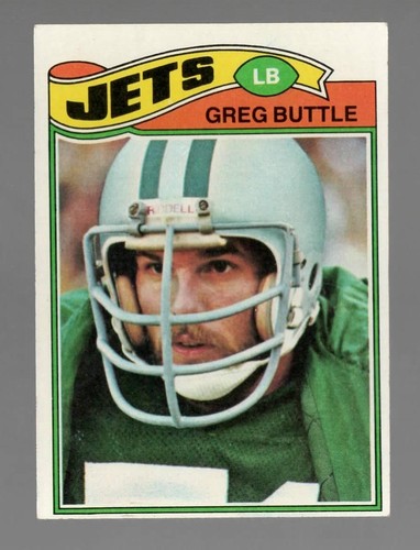 1977 Topps Greg Buttle New York Jets #186 Excellent | eBay
