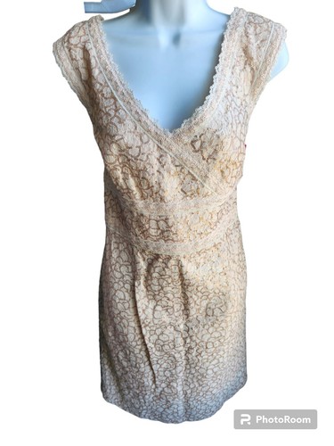 KM Collections by Milla Bell Beige Evening Dress Sequins Size 14 | eBay