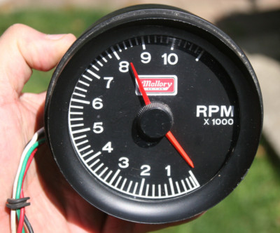 Mallory Vintage 10K 10,000 RPM Tachometer | eBay