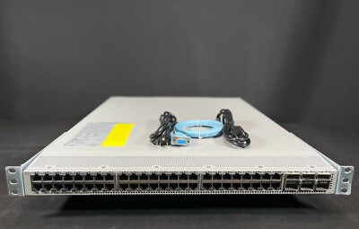 Cisco Nexus N9K-C93108TC-EX 48 Port Switch - Same Day Shipping | eBay