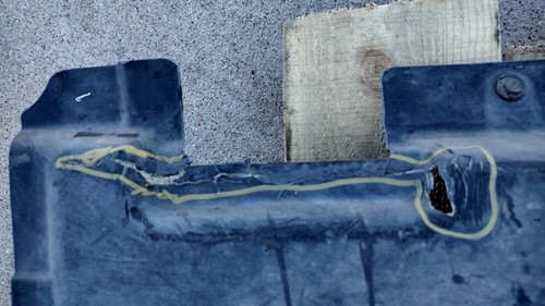 BMW UNDERBODY PANEL LEFT SPLASH GUARD PROTECTION E70 E71 X5 X6 ...