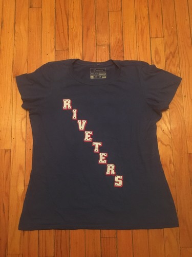 Metropolitan Riveters NWHL Hockey Shirt Women’s XL New York Amanda ...