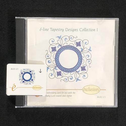 E-Line Tapestry Embroidery Designs Card - For Deco Brother Baby Lock ...