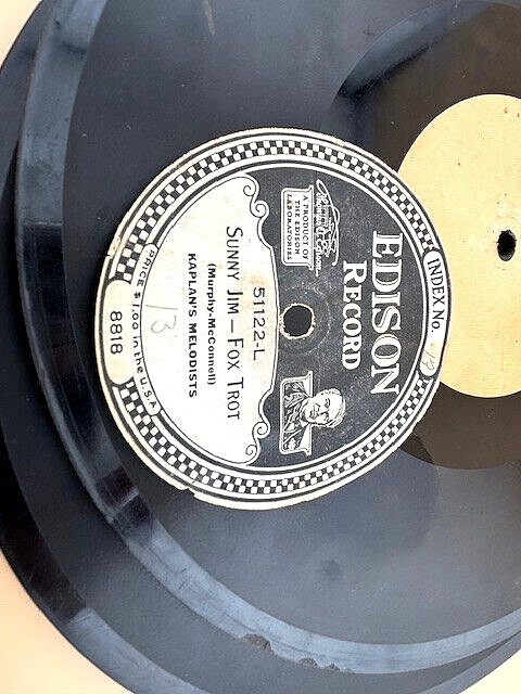 20s Edison Diamond Disc Records Lot Frank Craft Nathan Glantz 80rpm 10 ...