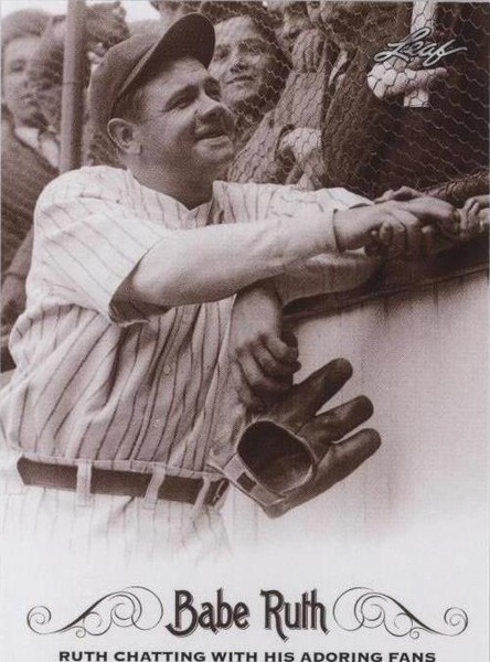 2016 Leaf Babe Ruth Collection - #40 Babe Ruth for sale online | eBay