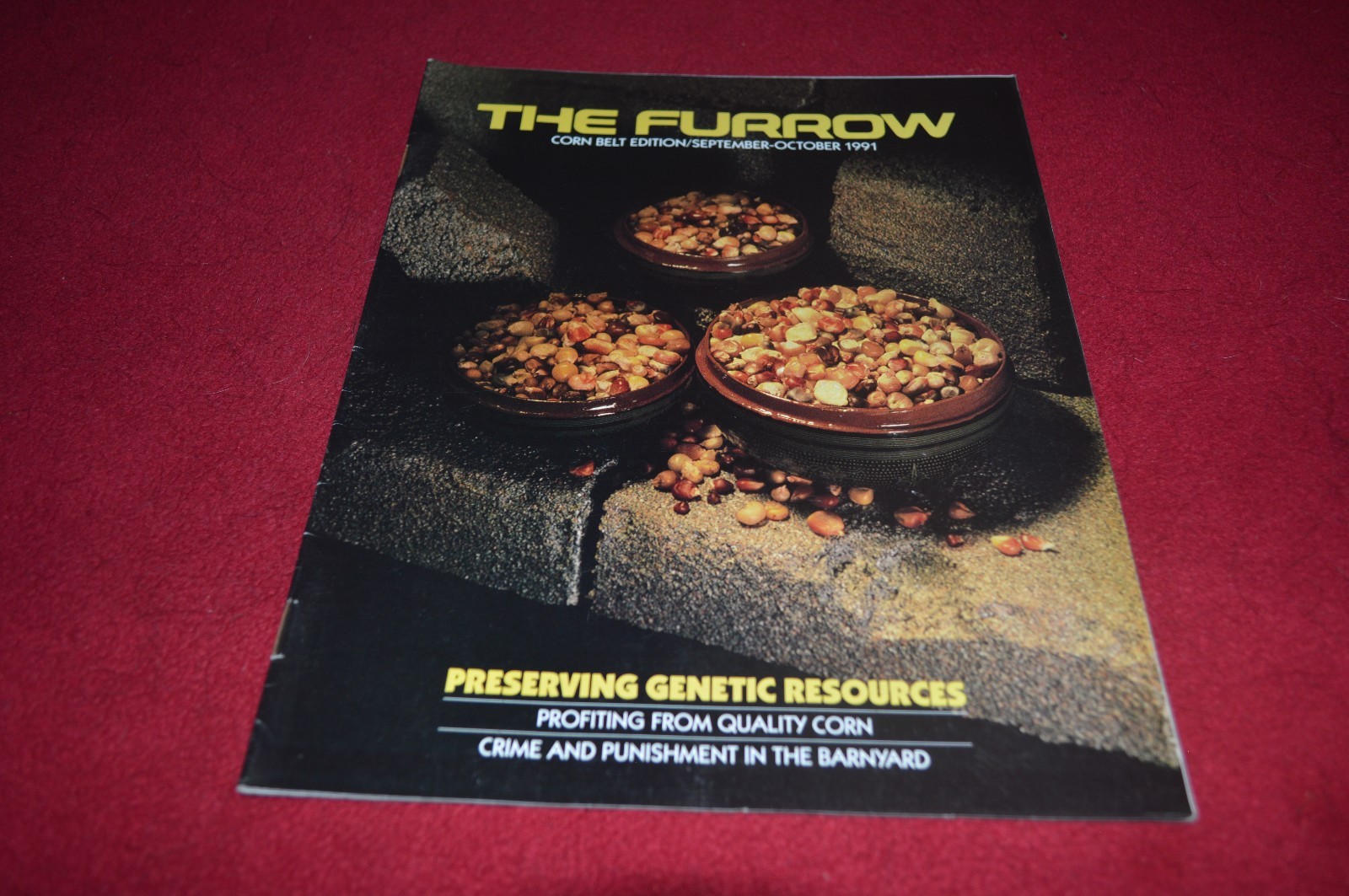 John Deere The Furrow Magazine September October 1991 Dealer Brochure ...