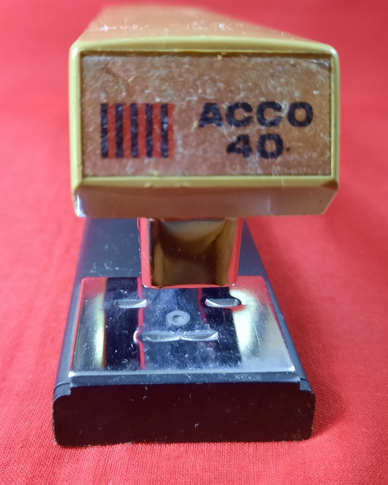 Vintage ACCO #40 Stapler, State of Minnesota - Works Great! | eBay