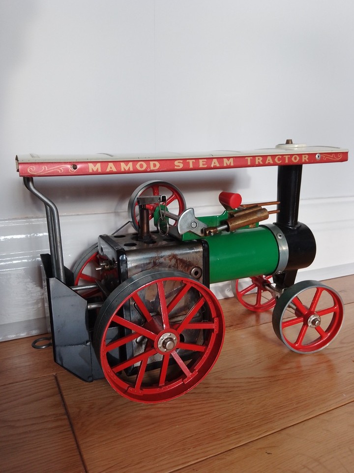 MAMOD T.E.1.a STEAM TRACTION ENGINE IN ORIGINAL BOX. | eBay UK