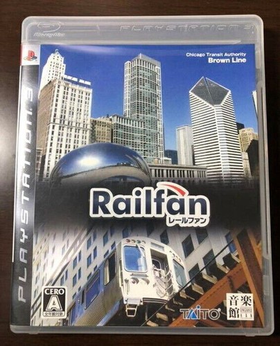 PS3 Railfan Train Simulator Game TAITO PlayStation 3 Import From Japan ...