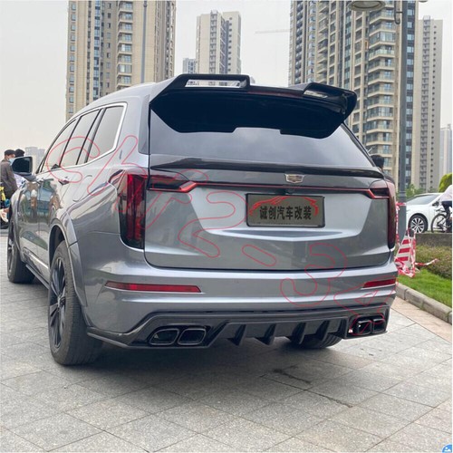 Fit For Cadillac XT6 2020-2022 Dry Carbon Rear Tail Trunk Spoiler Wing ...