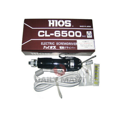 New In Box HIOS Electric CL-6500 CL6500 Screw Driver | eBay