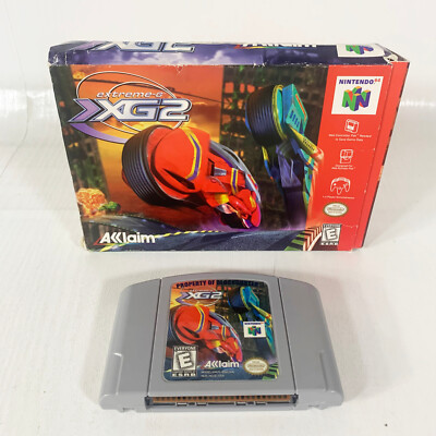 Extreme-G 2 XG2 (Nintendo N64) Cart and Box Only - TESTED and WORKING ...