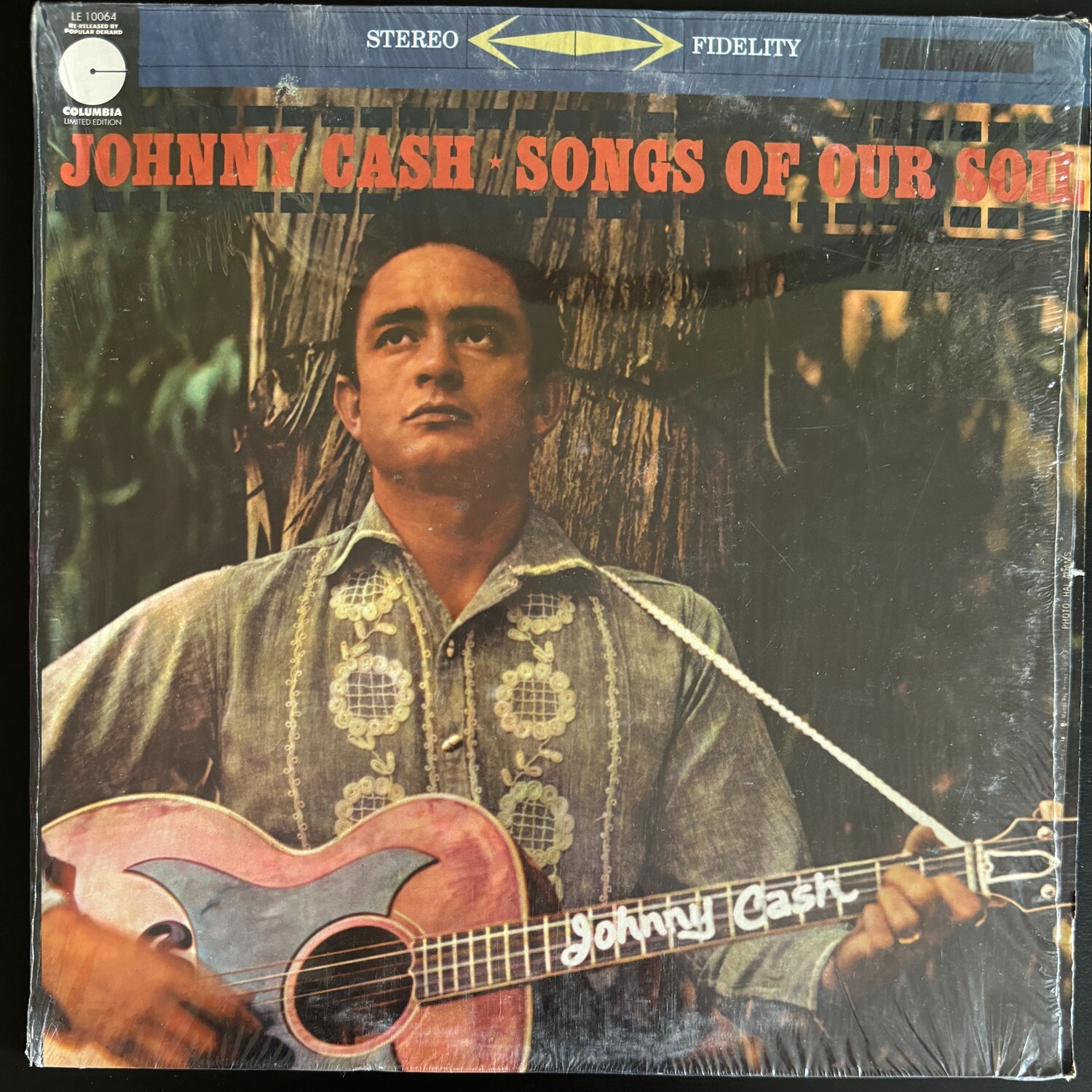 Johnny Cash Songs of Our Soil 1973 Reissue Original 1954 LE 10064 Vinyl ...