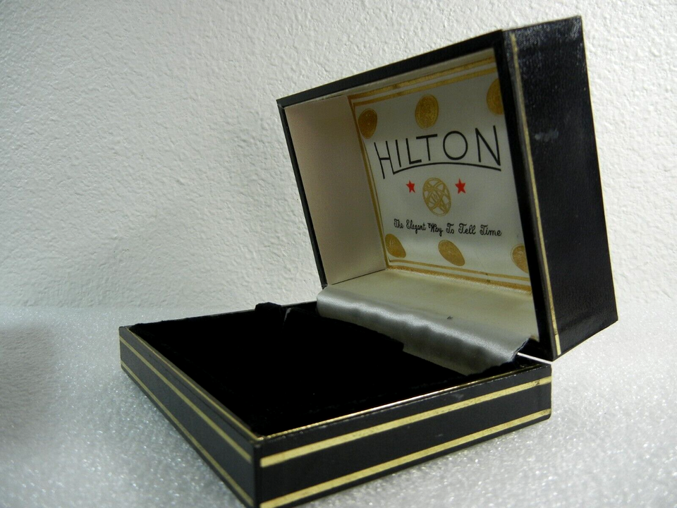 Vintage HILTON Contessa 25 Jewel 14K Gold Ladies Watch Original ...