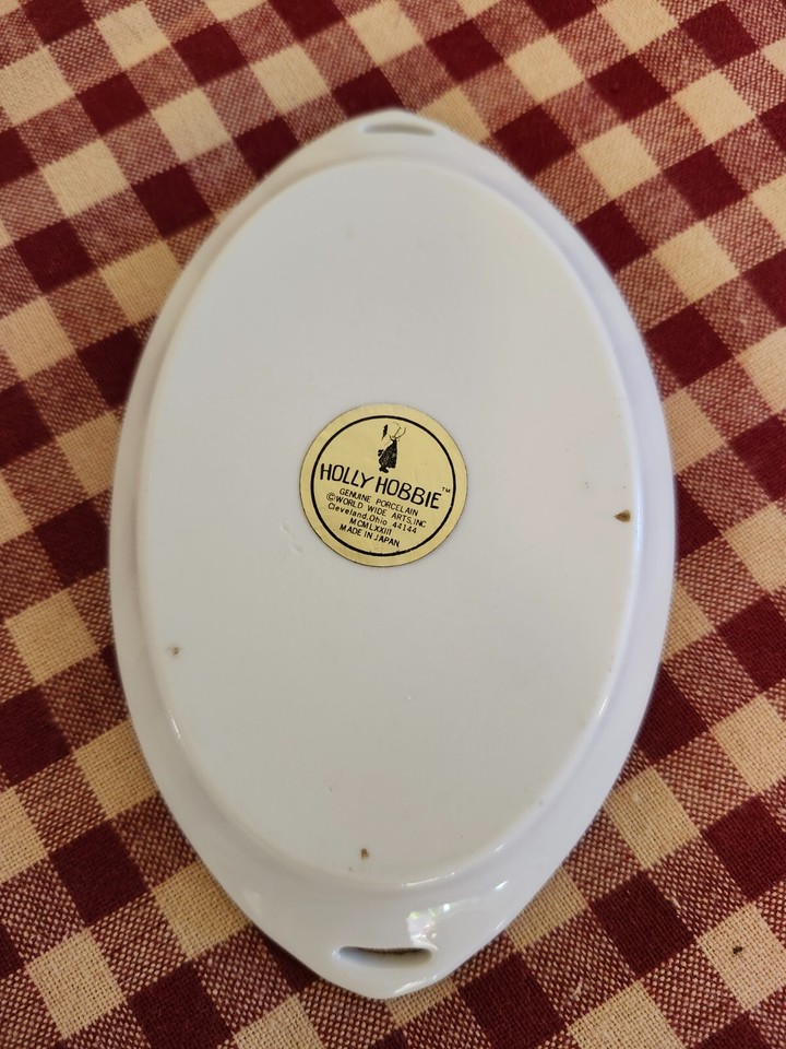 Vintage Porcelain Holly Hobbie Mini A True Friend is The Best ...