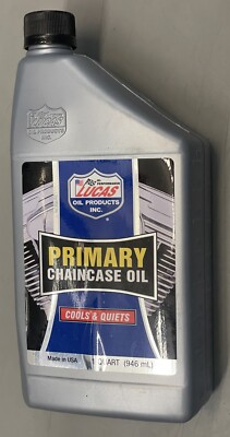 LUCAS OIL PRODUCTS USA PRIMARY CHAINCASE 1 QUART BOTTLE NEW SEALED | eBay
