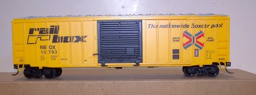 HO ATHEARN 50' BOXCAR TTX RAIL BOX RBOX 10793 | eBay