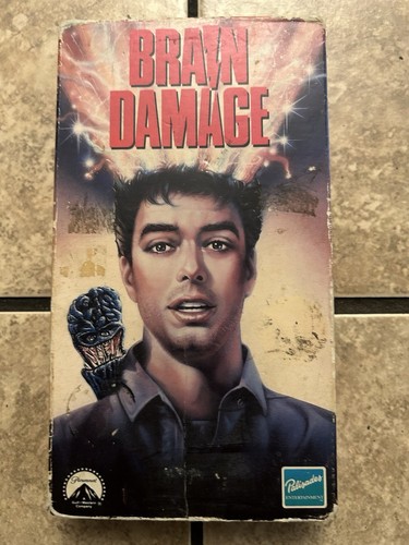 Brain Damage VHS Frank Henenlotter 80's **RARE** Cult Body Horror ...