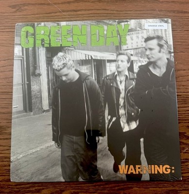 Green Day Warning Orange Color 12” Vinyl LP Record Sealed NEW Rare | eBay