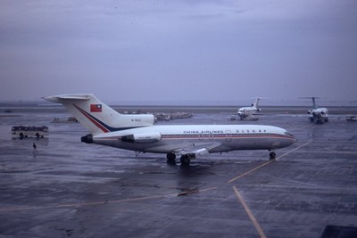 B60 China Airlines Boeing B727-20 B-1822 1971 ;Original Kodak Aircraft ...