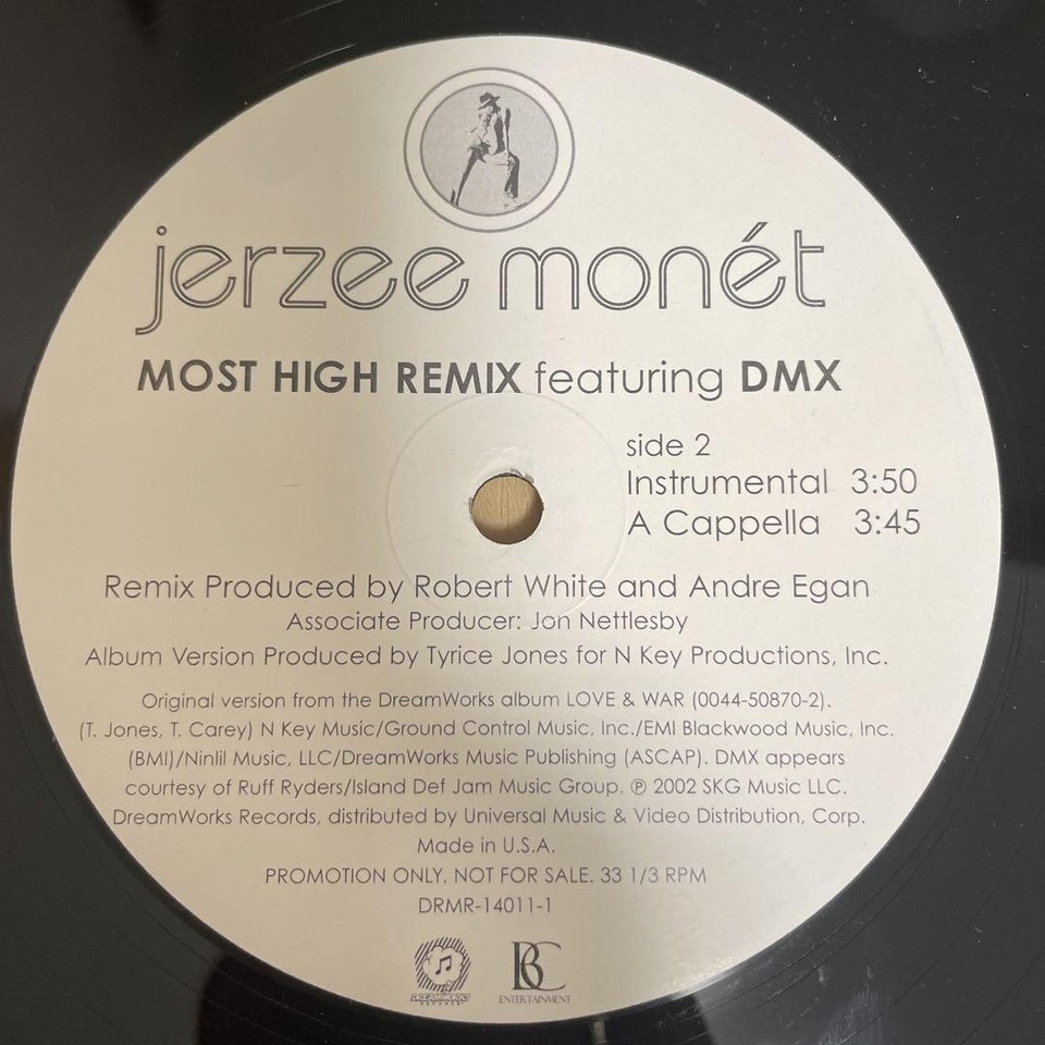 jerzee monét MOSTHIGH REMIXfeaturing DMX | eBay