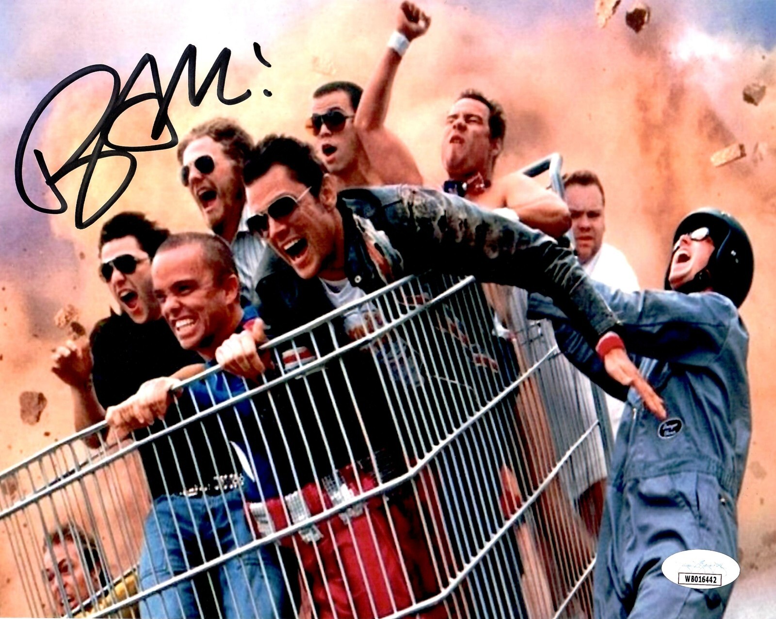 Bam Margera autographed signed 8x10 photo JSA COA Jackass | eBay